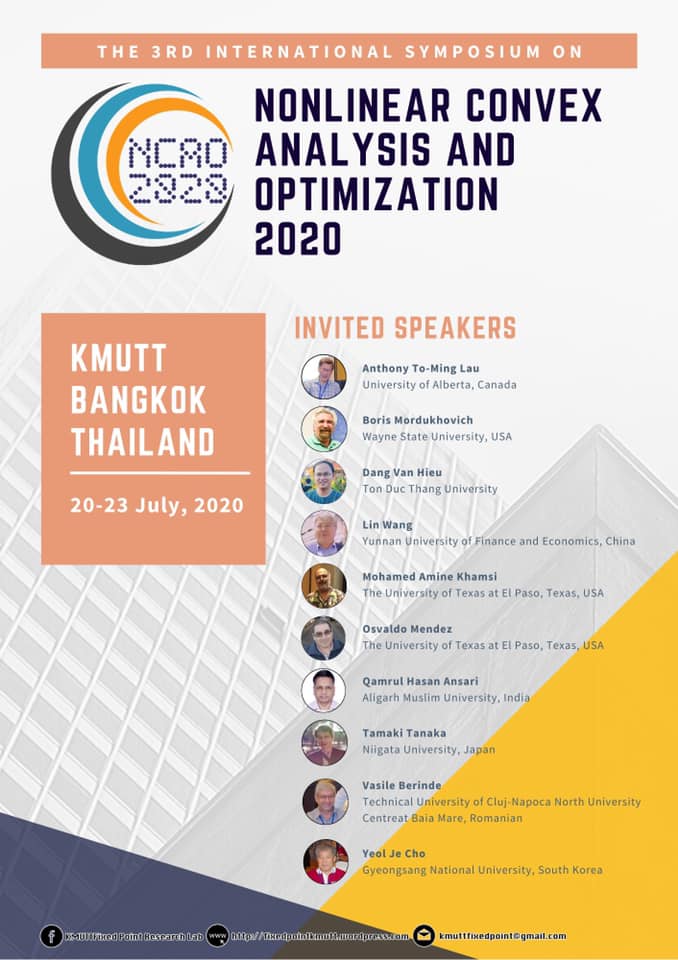 Nonlinear Convex Analysis and Optimization: – An International Journal on Numerical, Computation ...