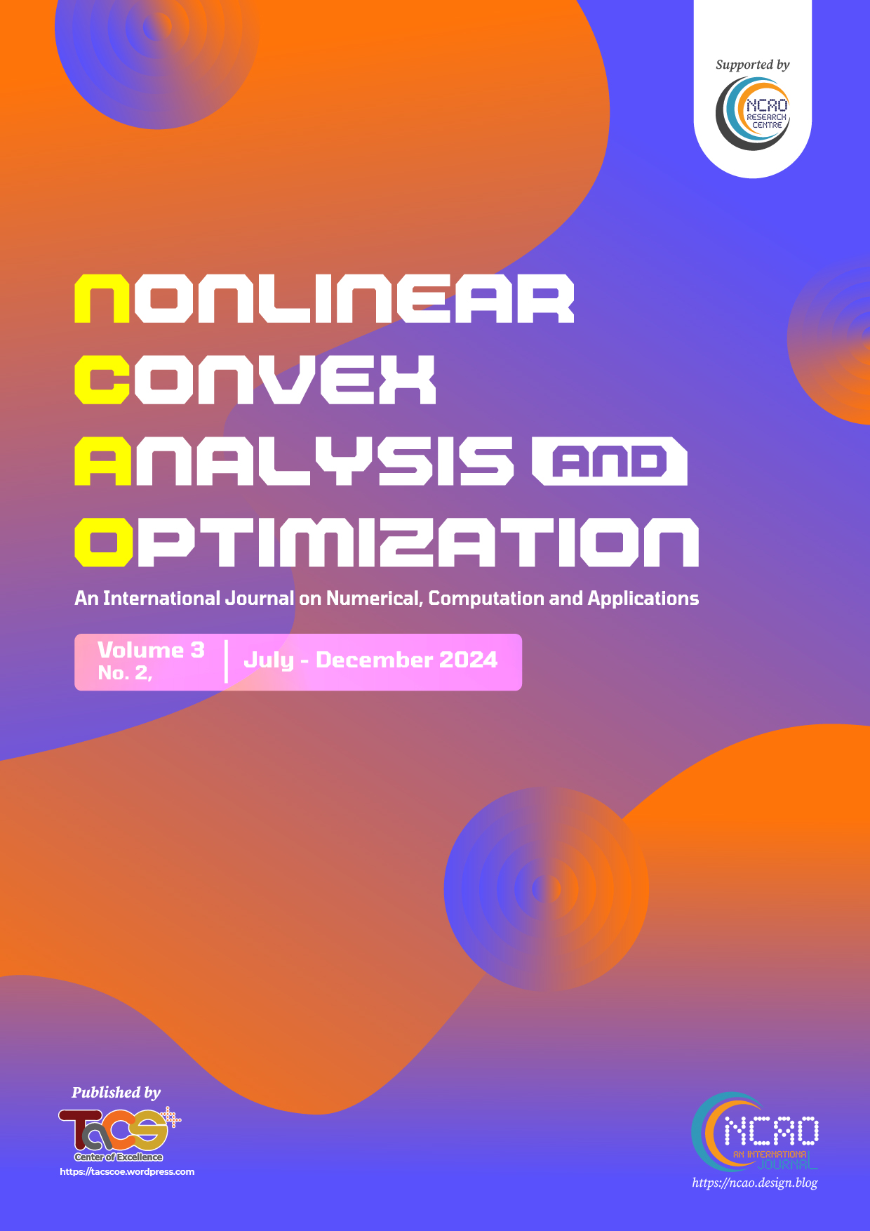 All Issues – Nonlinear Convex Analysis and Optimization: